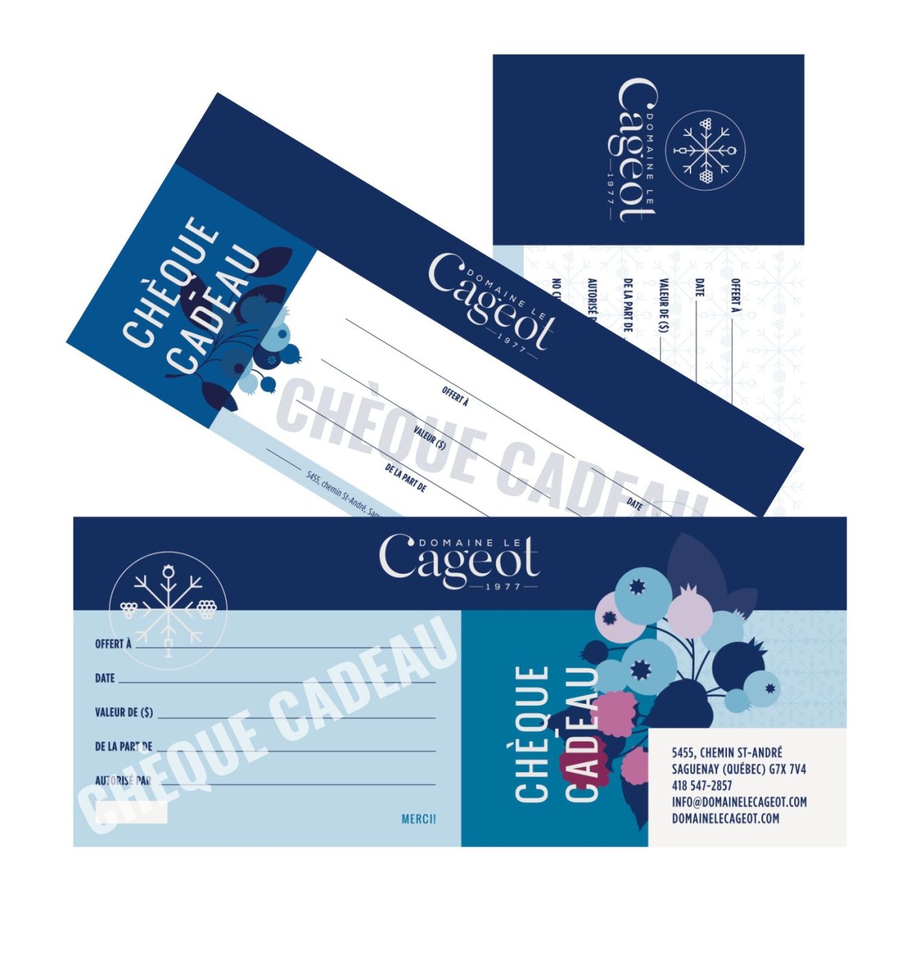 Chèque cadeau | Domaine le Cageot