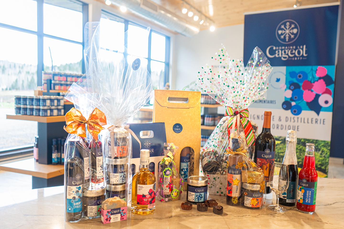 Domaine le Cageot | Vignoble & Distillerie Nordique